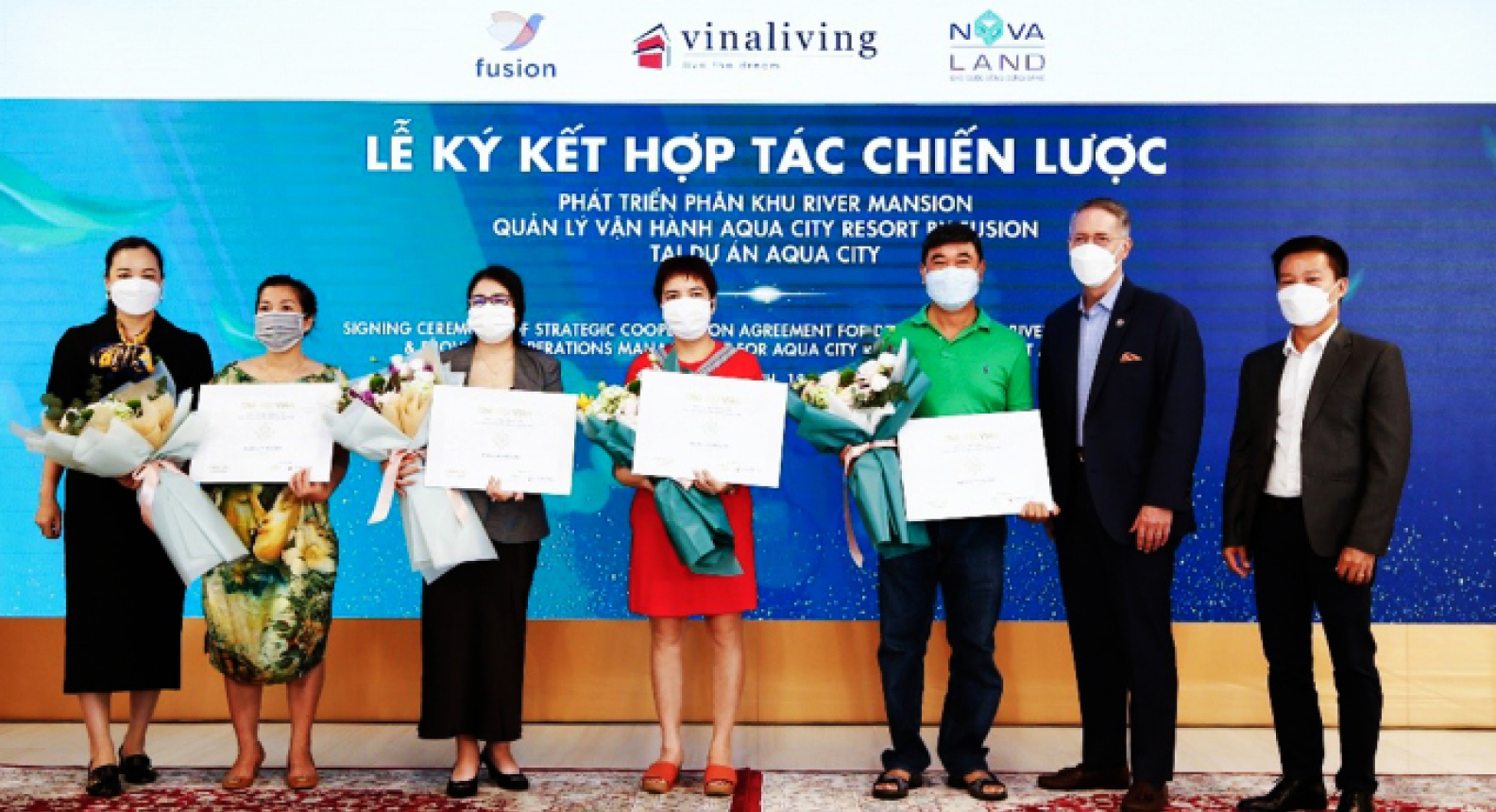 Novaland, VinaLiving join hands to develop River Mansion zone at Aqua ...